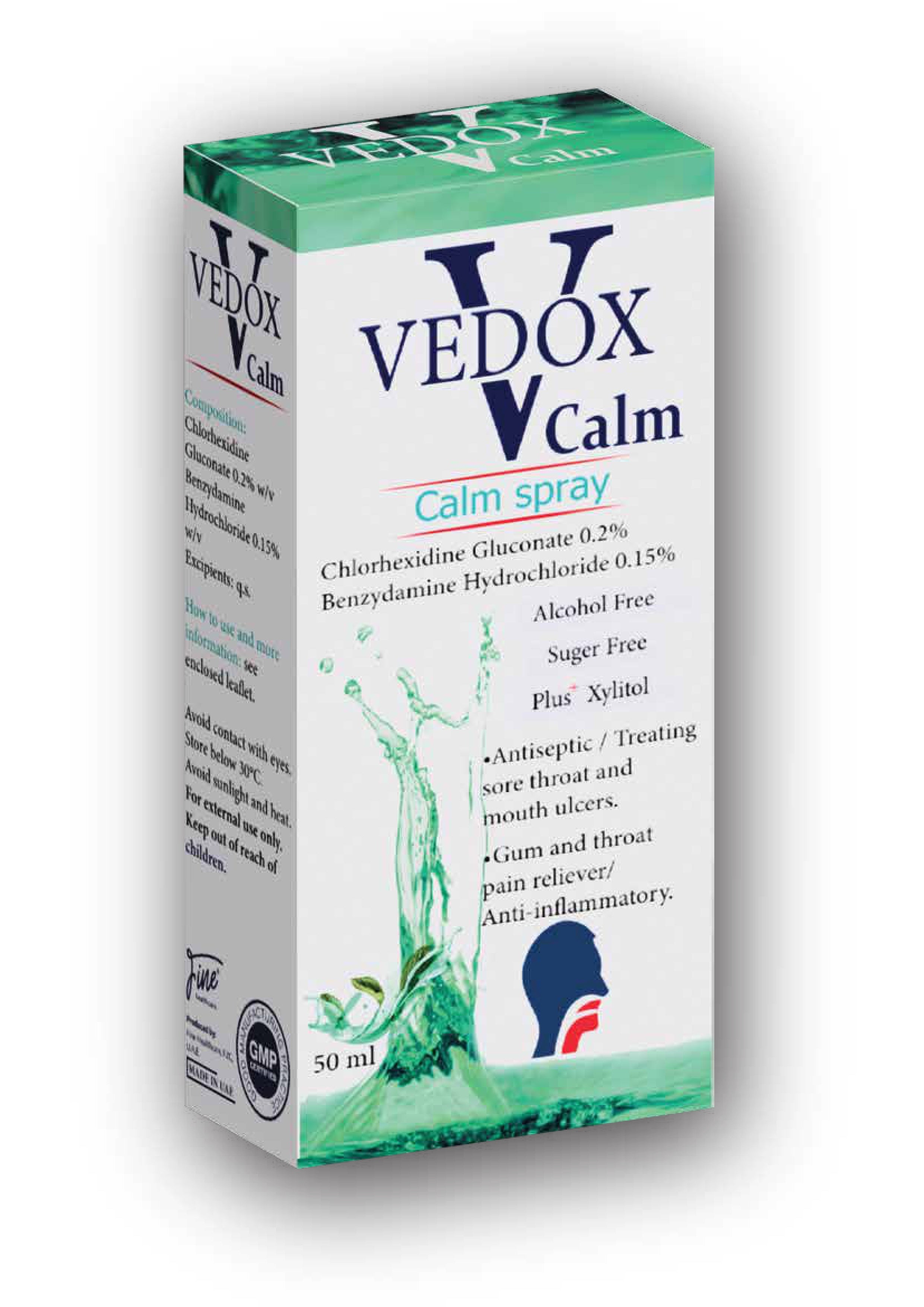 VEDOX CLAM SPRAY | Sahara Dental Shop | Dubai